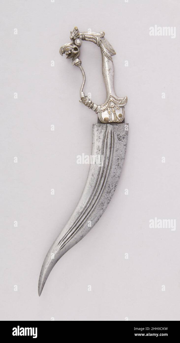 Dagger (Bichuwa) 17th century Indian, Thanjavur. Dagger (Bichuwa) 31436 ...