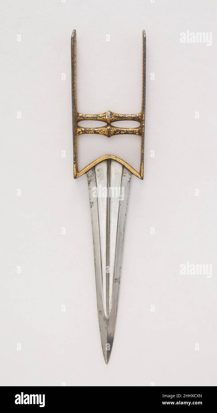 Dagger (Katar) 18th–19th century Indian, Mughal. Dagger (Katar) 31467 Stock Photo - Alamy