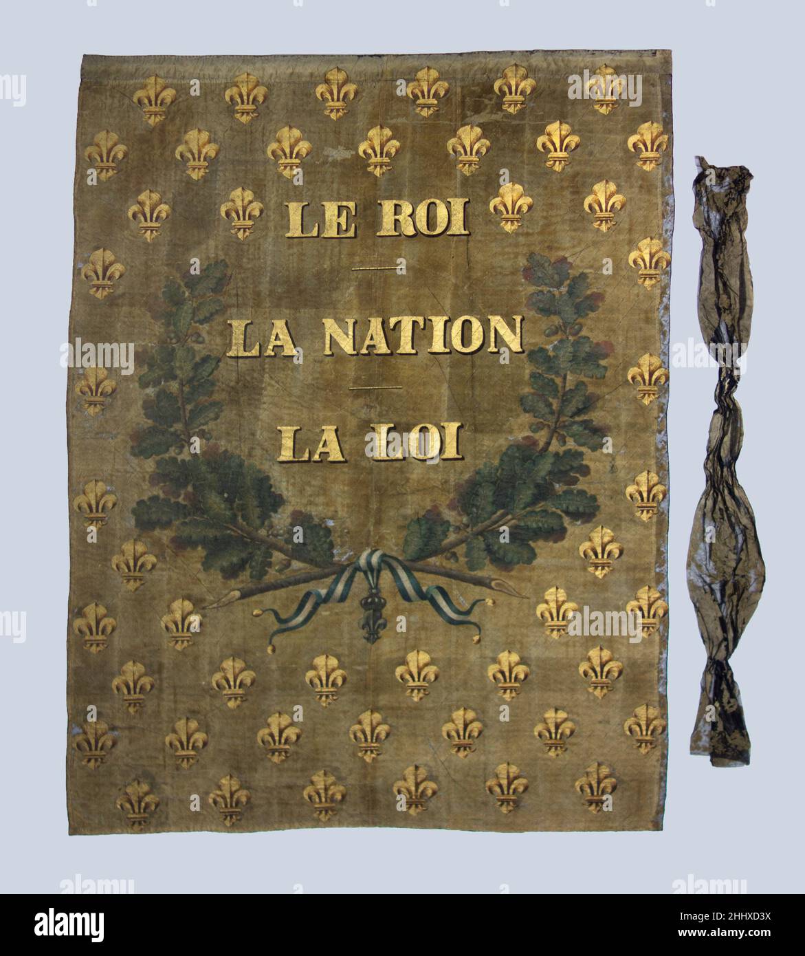 Banner with Tassel and Shaft 18th century French. Banner with Tassel ...