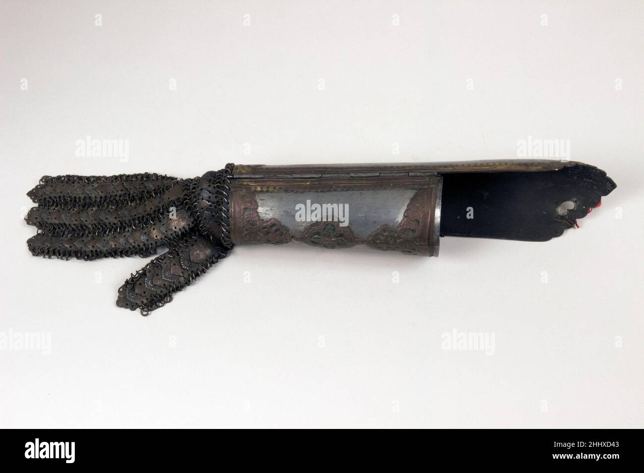 Arm Guard ca. 1750–1800 Indian. Arm Guard 31940 Stock Photo - Alamy