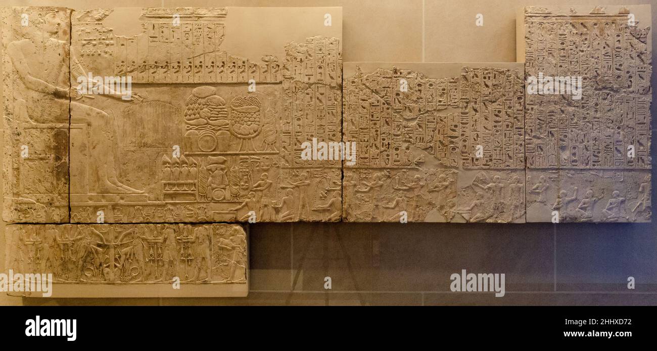 Relief from the North Wall of the Chapel of Ramesses I ca. 1295–1294 B ...