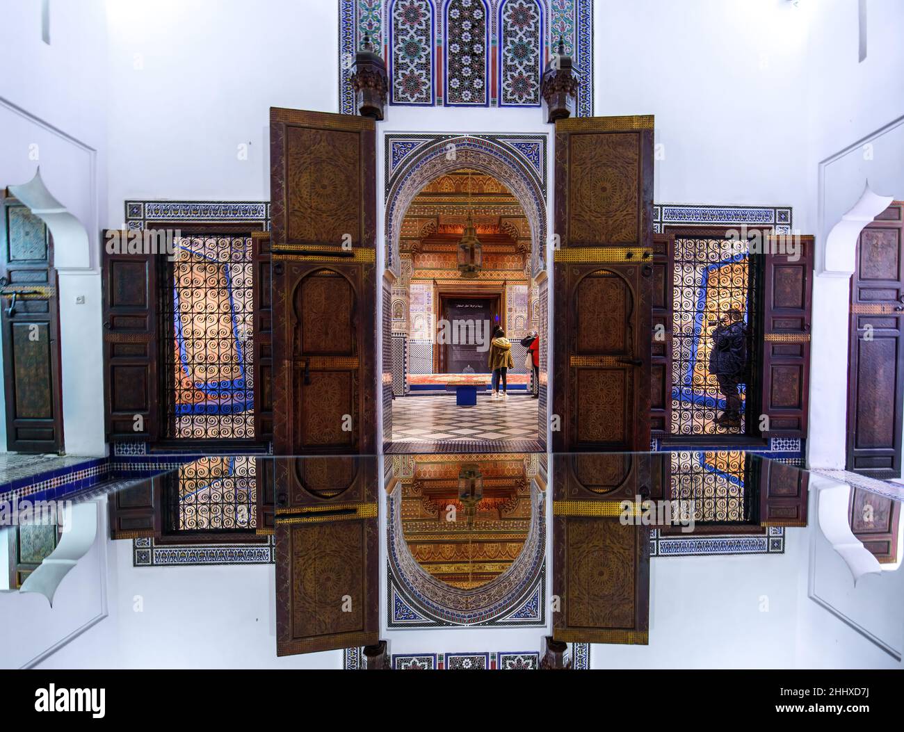 Interior of Dar Si Said - Museum of Moroccan Arts, Crafts, Carpets and ...