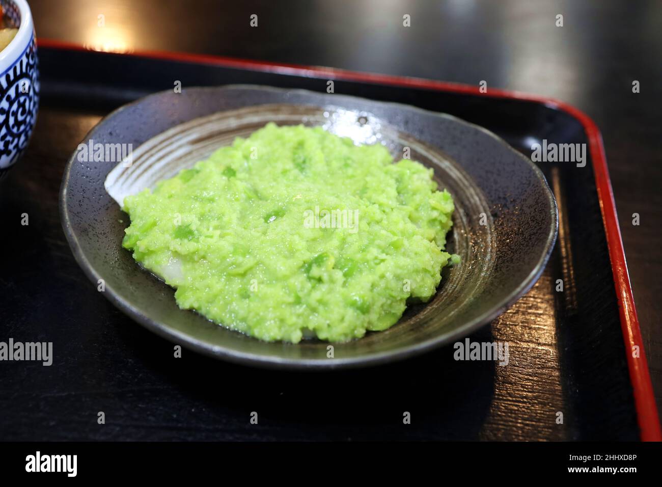 Sendai City, Miyagi Prefecture Japan, December 2, 2021.Zunda-Mochi(rice ...
