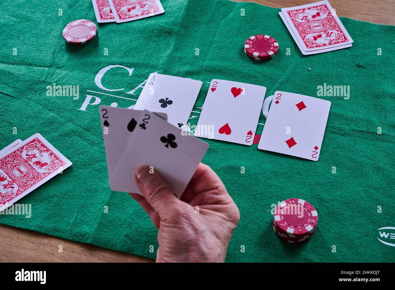 Double deuces hi-res stock photography and images - Alamy