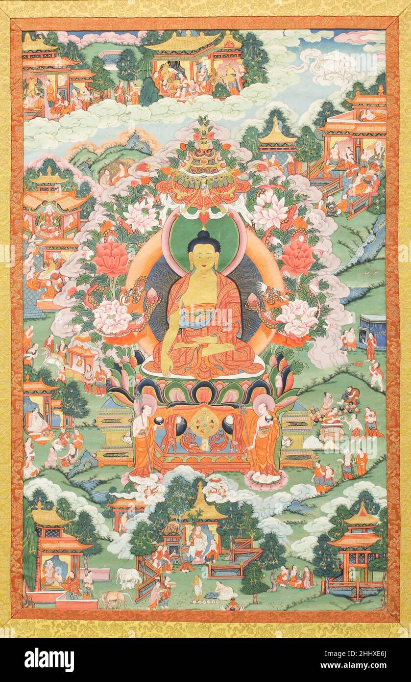 Thanka paintings hi-res stock photography and images - Alamy