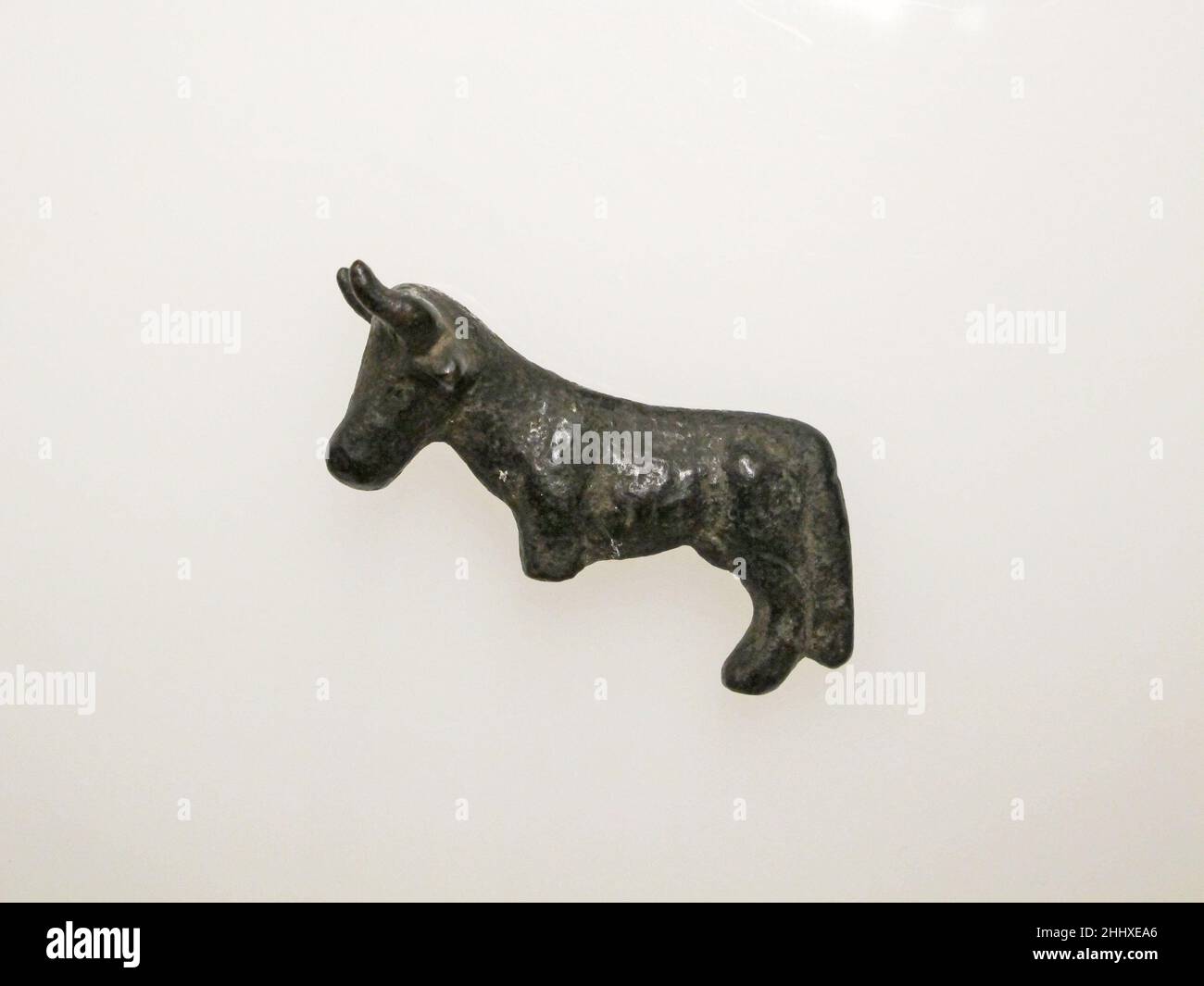 Bronze statuette of bull 1st–2nd century A.D. Roman Statuette of a bull ...