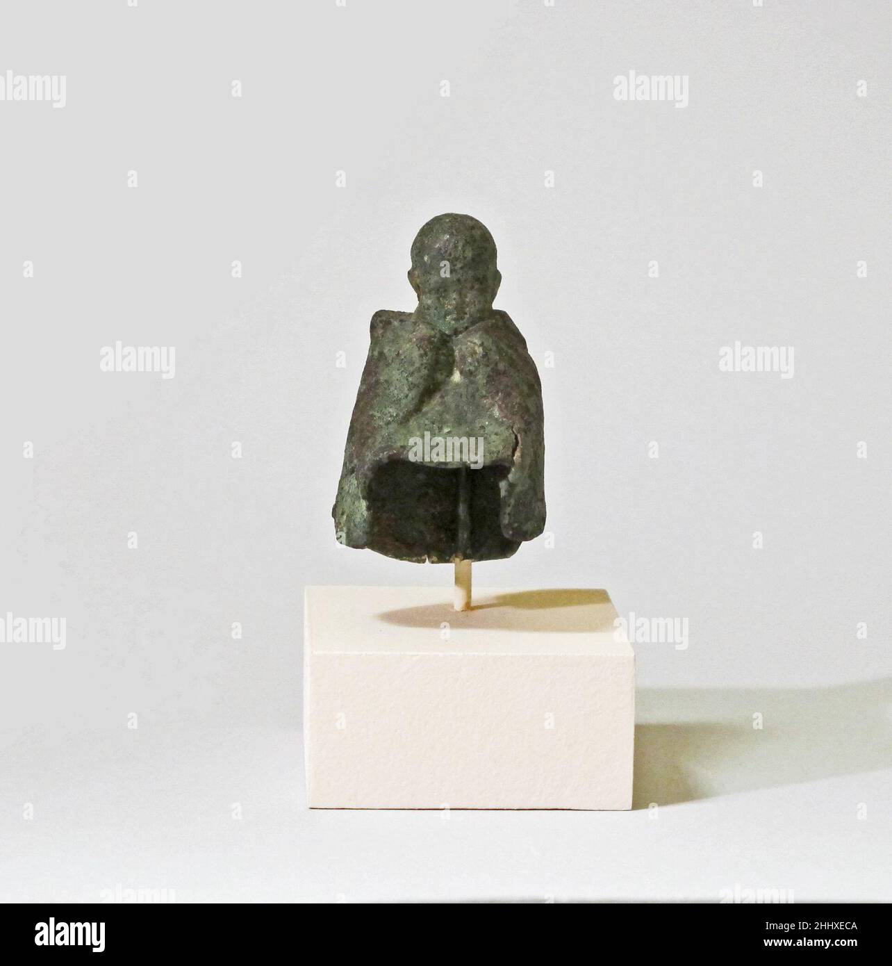 Fragmentary bronze statuette of boy wearing a mantle ca. 1st–2nd ...