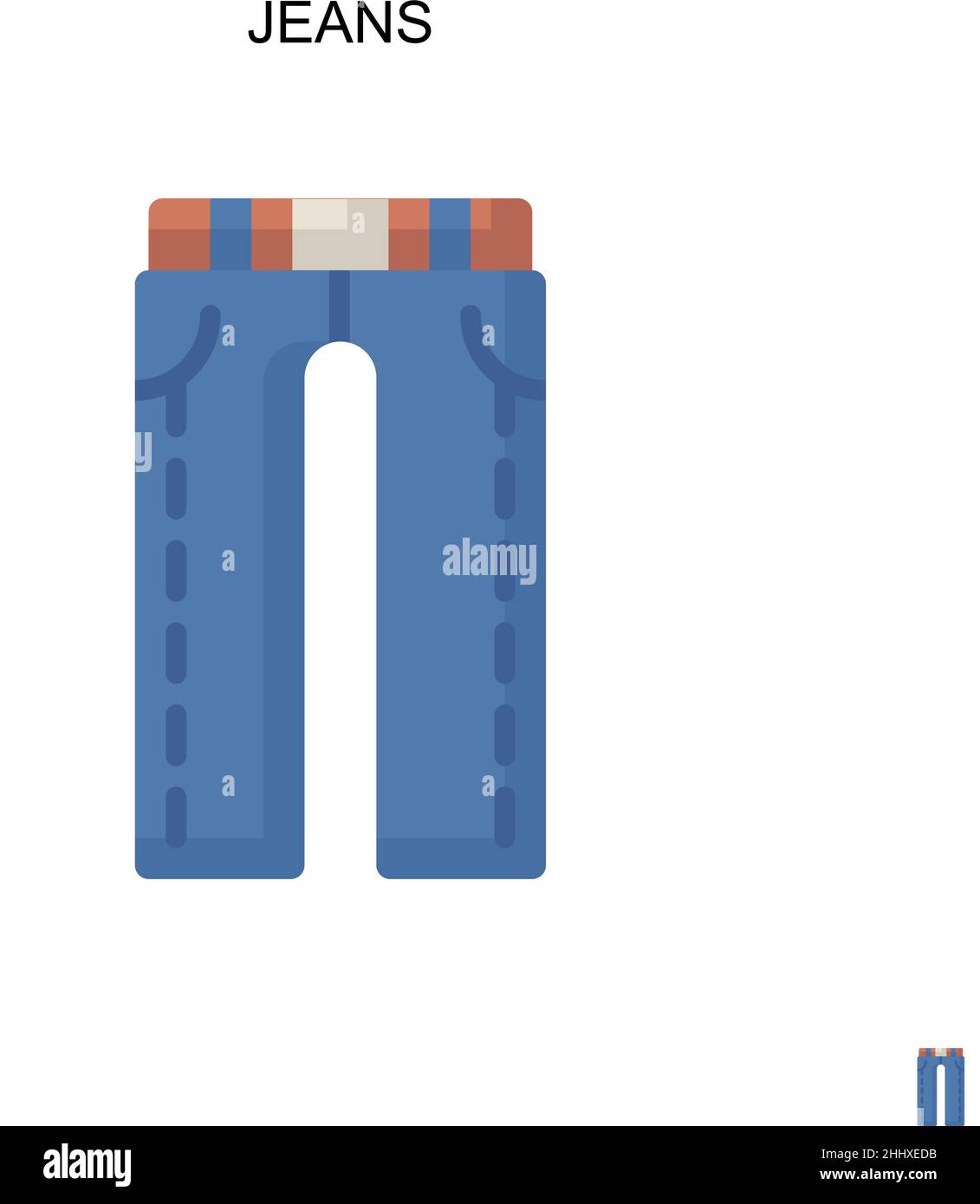 Vintage jeans background Stock Vector Images - Alamy