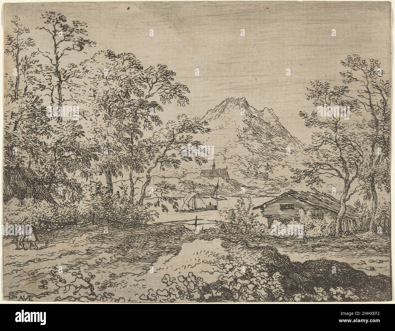 The Broad River Allart van Everdingen Dutch. The Broad River 428267 ...