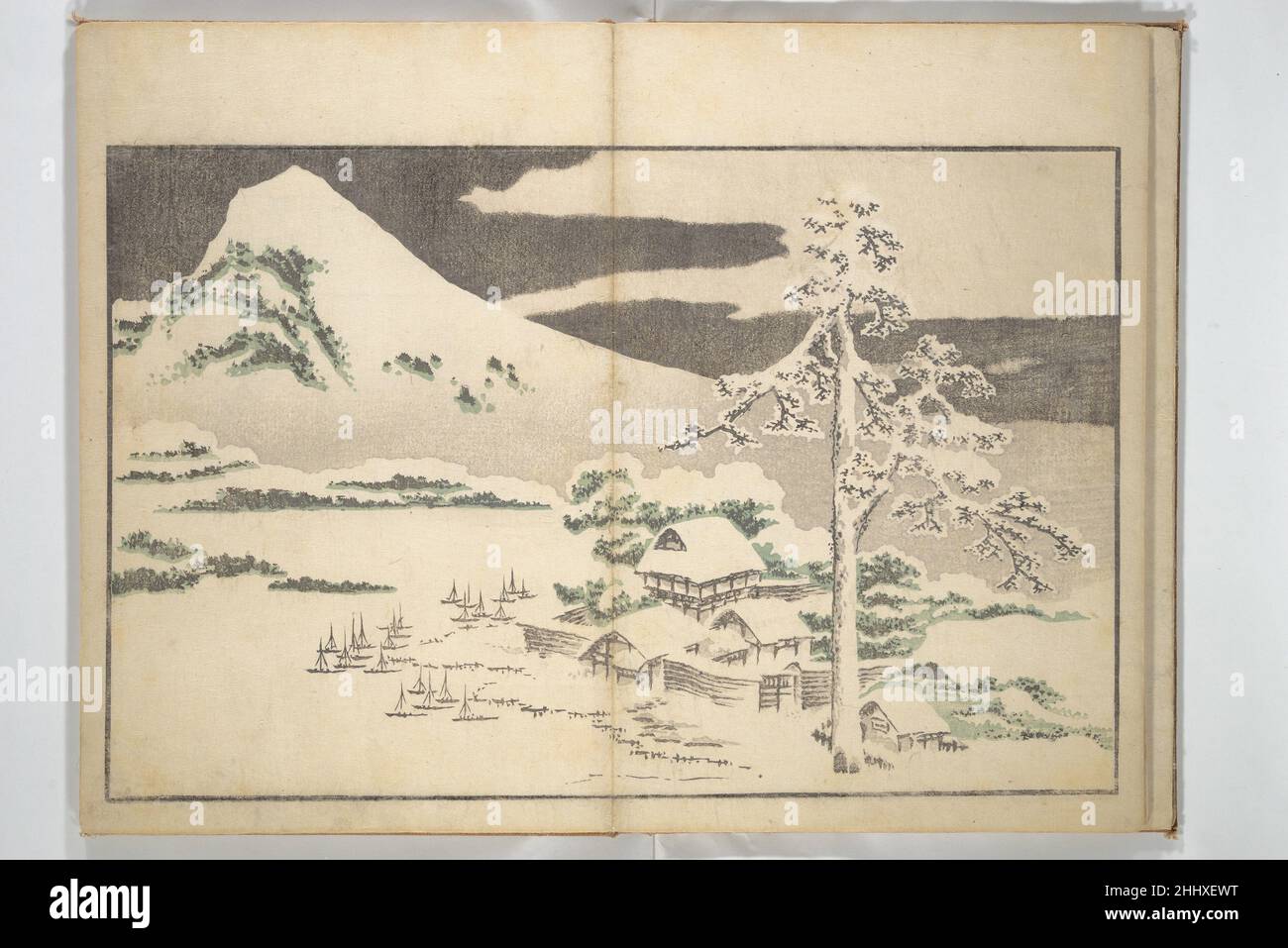 A Realistic Sketchbook by Hokusai 1814 Katsushika Hokusai Japanese. A ...
