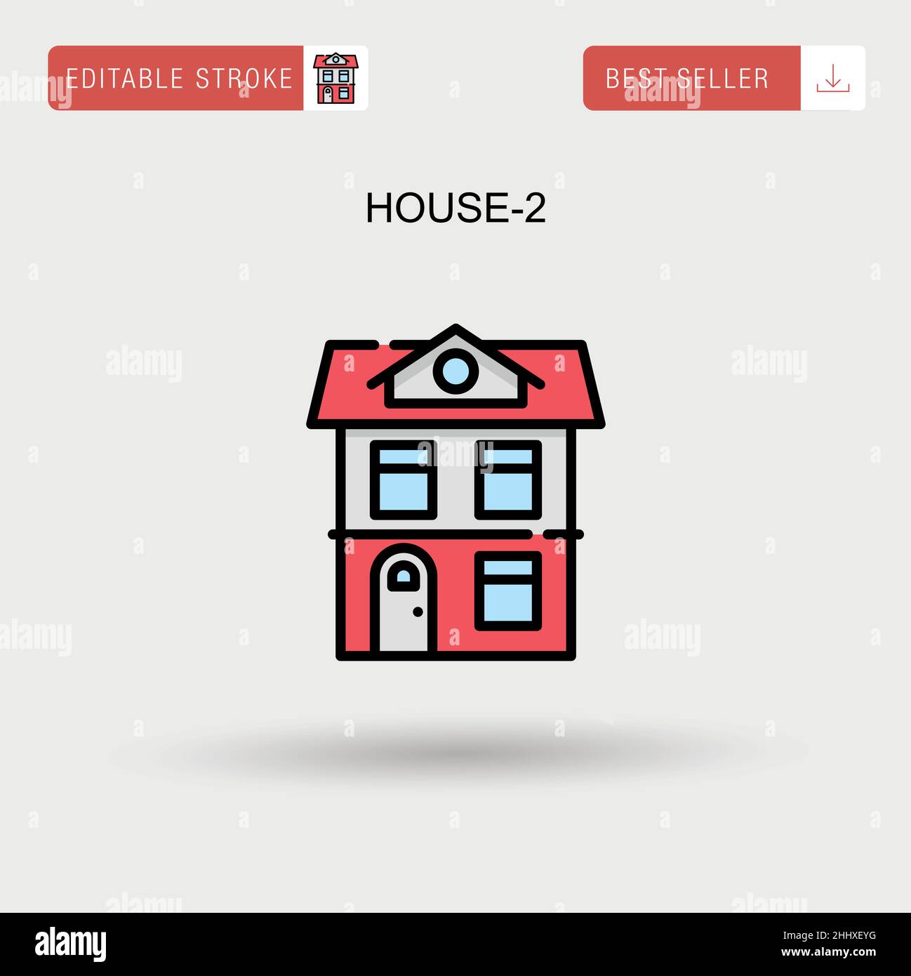 Green lawn house building Stock Vector Images - Alamy