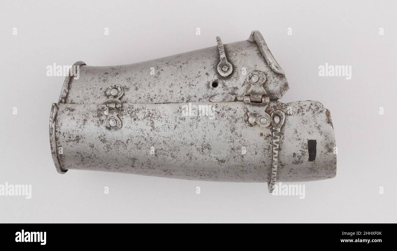 Inner Plate of a Forearm Defense (Vambrace) ca. 1450–70 Italian This is ...