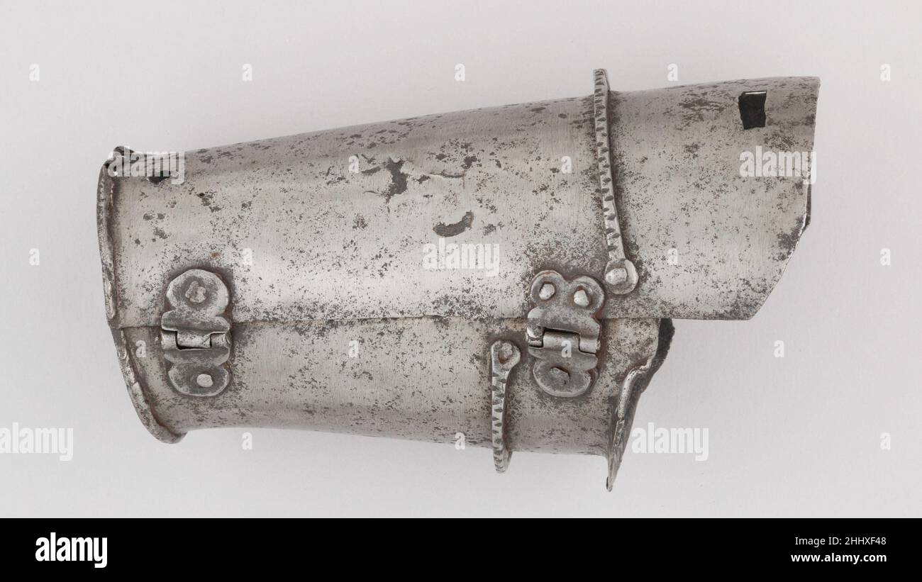 Forearm Defense (Vambrace) ca. 1400 Italian This is part of a large ...