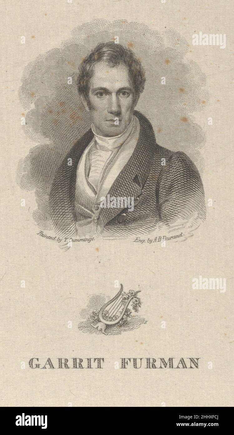 Garrit Furman ca. 1830 Asher Brown Durand American. Garrit Furman ...