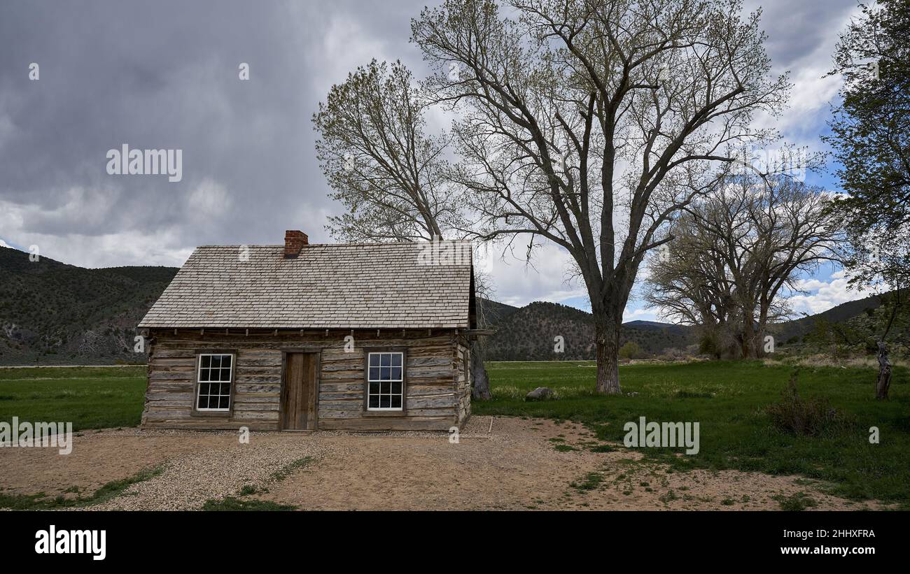 Butch cassidy childhood home hi-res stock photography and images - Alamy