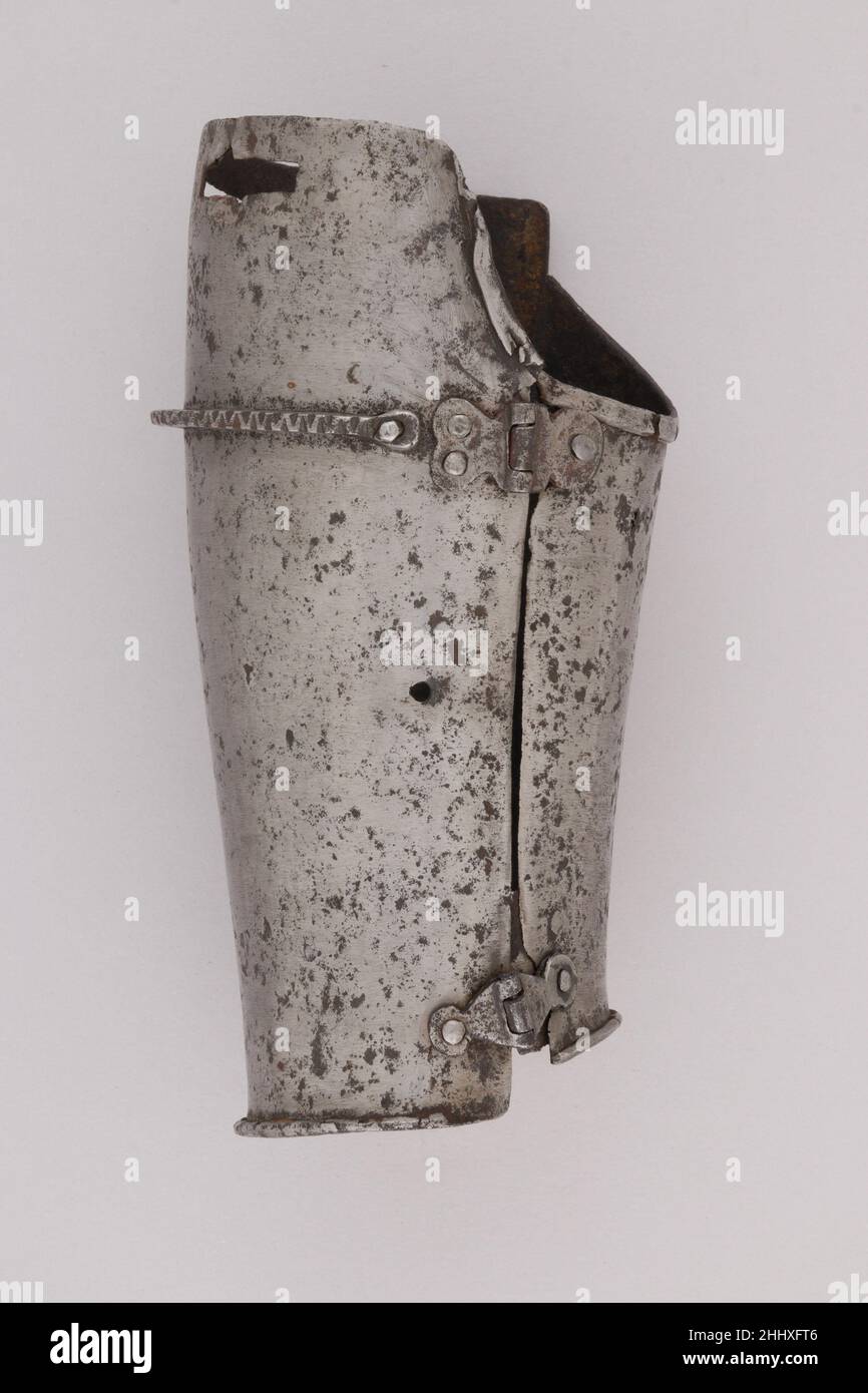 Inner Plate of a Forearm Defense (Vambrace) ca. 1450–70 Italian This is ...