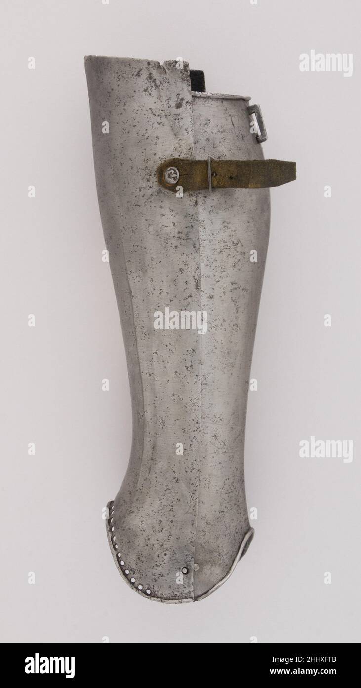 Pair of Greaves (Lower Leg Defenses) second half 16th century Italian ...
