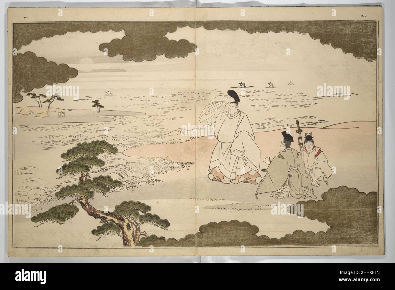 Moon-Mad Monk 1789 Kitagawa Utamaro Japanese. Moon-Mad Monk. Kitagawa ...
