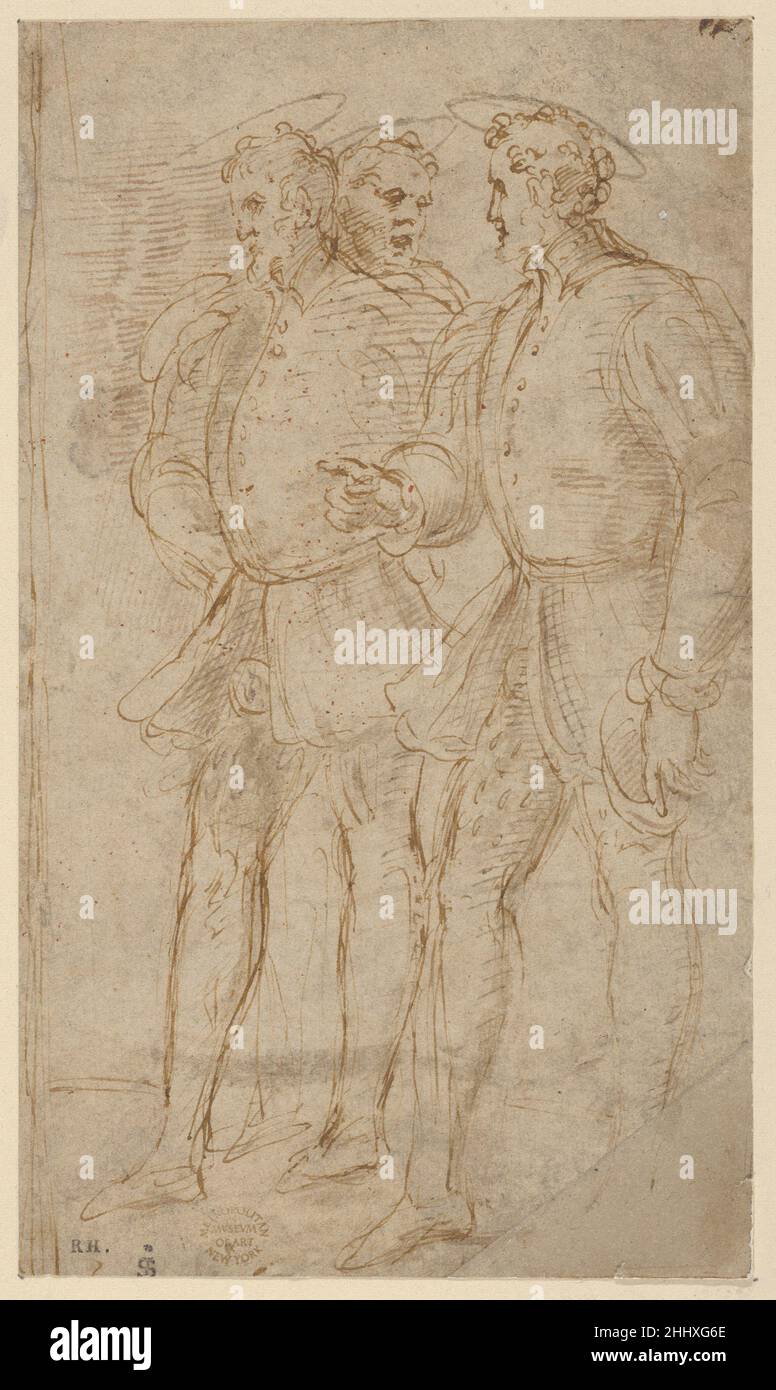 Three Men 16th century Anonymous, Italian, Florentine, 16th century ...