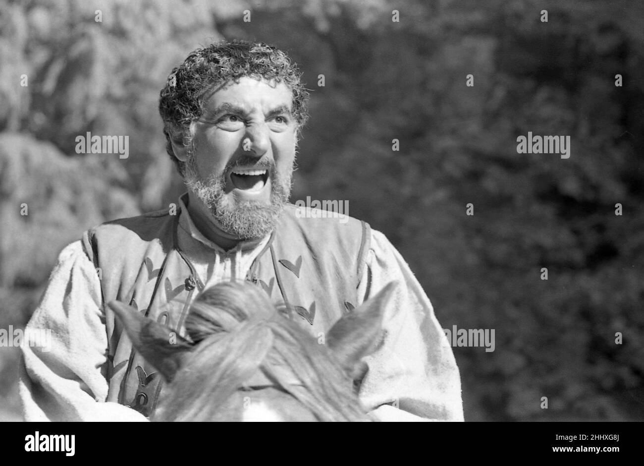 Romanian actor Toma Caragiu in the movie 'Haiducii lui Saptecai' (1971 ...