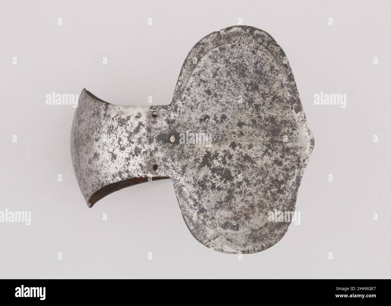 Left and Right Knee Defenses (Poleyns) ca. 1460 Western European This ...