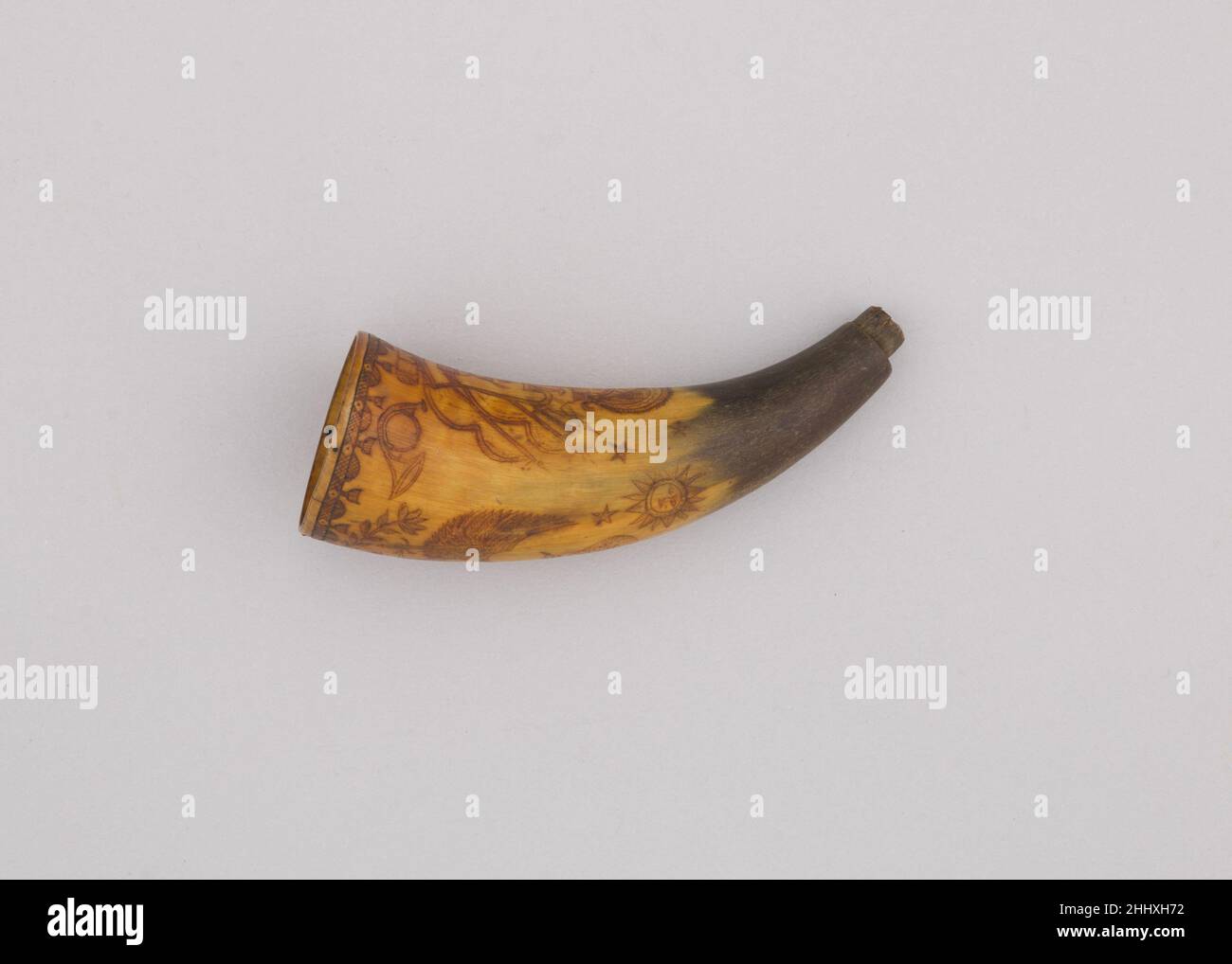 Powder Horn late 18th century American. Powder Horn 29582 Stock Photo ...