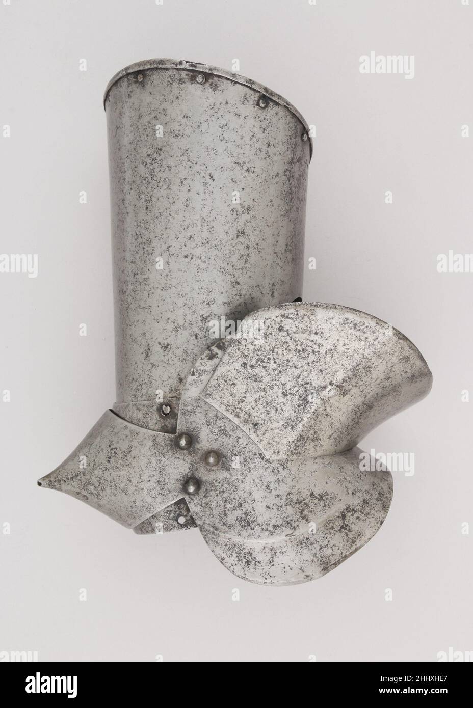 Upper Right Arm Defense (Vambrace) and Elbow Defense (Couter) ca. 1450 ...
