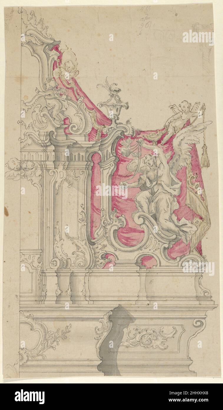 Altar is rococo style hi-res stock photography and images - Alamy