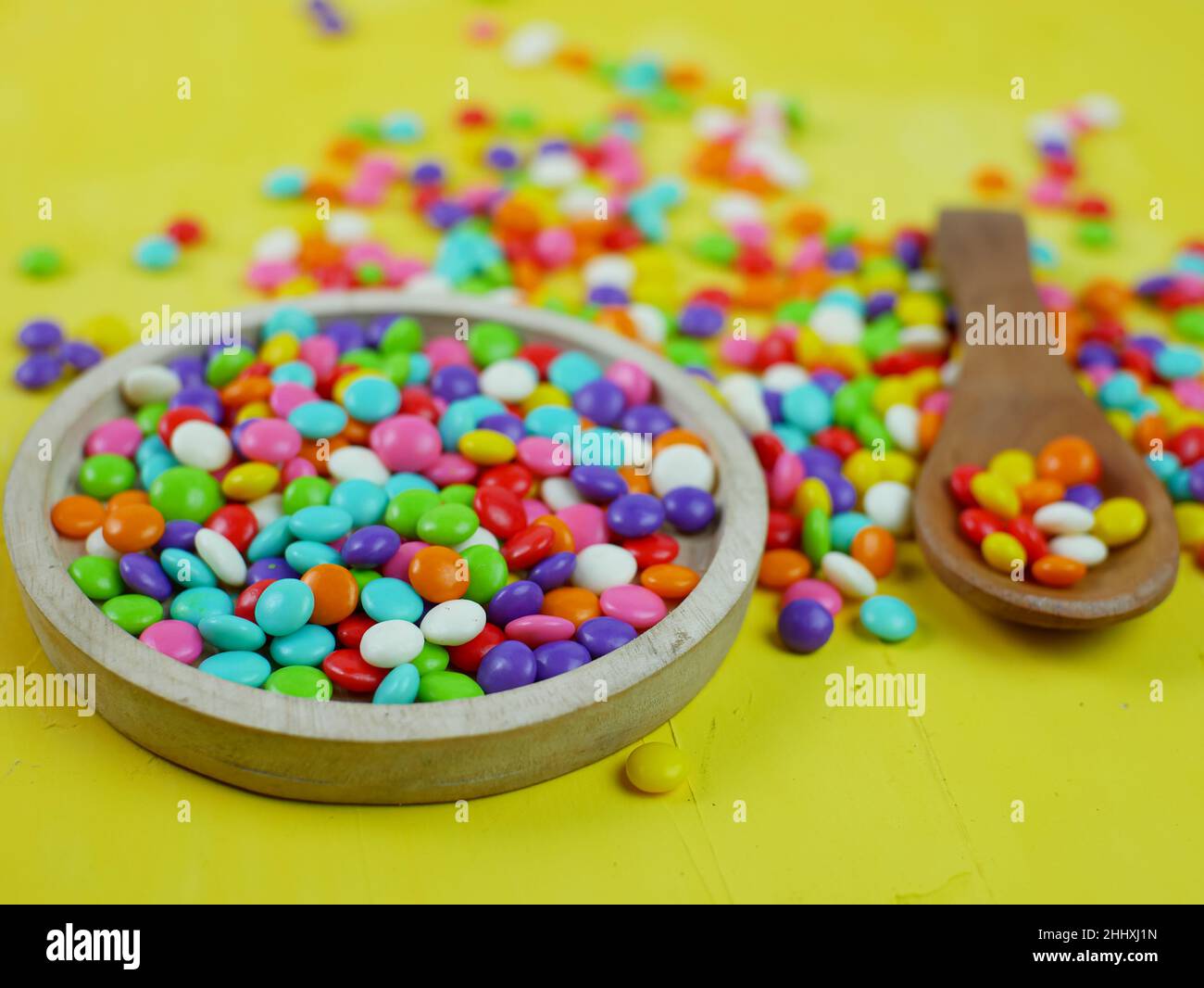 Colorful sweet candy. rainbow candy sprinkles Stock Photo - Alamy