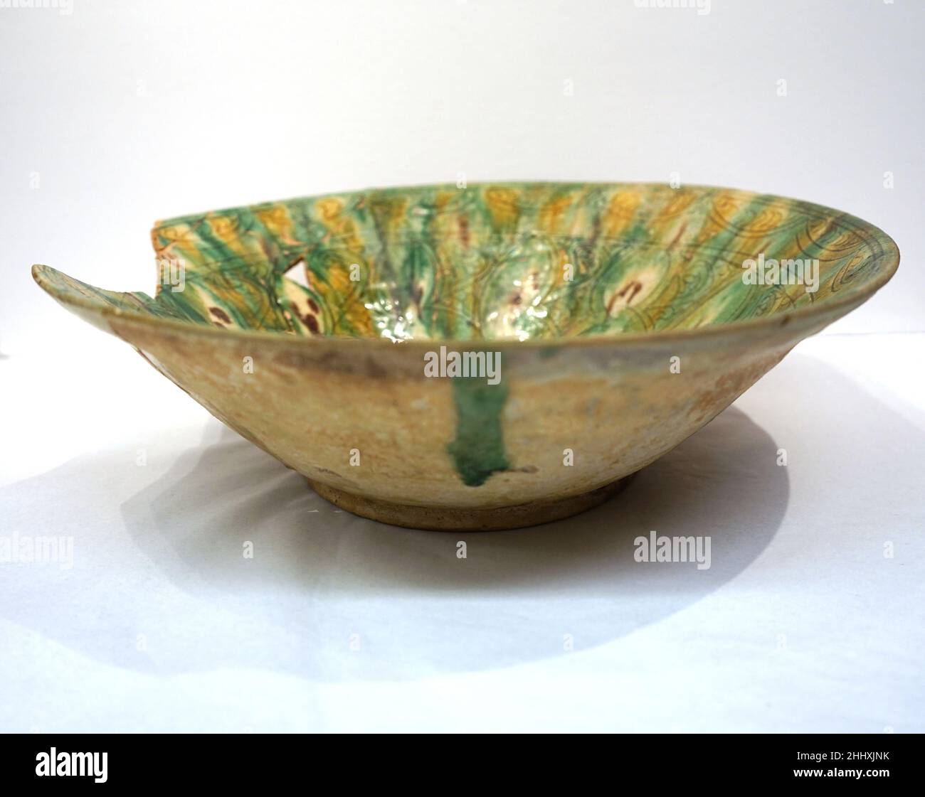 Bowl 9th–10th century. Bowl. 9th–10th century. Earthenware; white slip ...