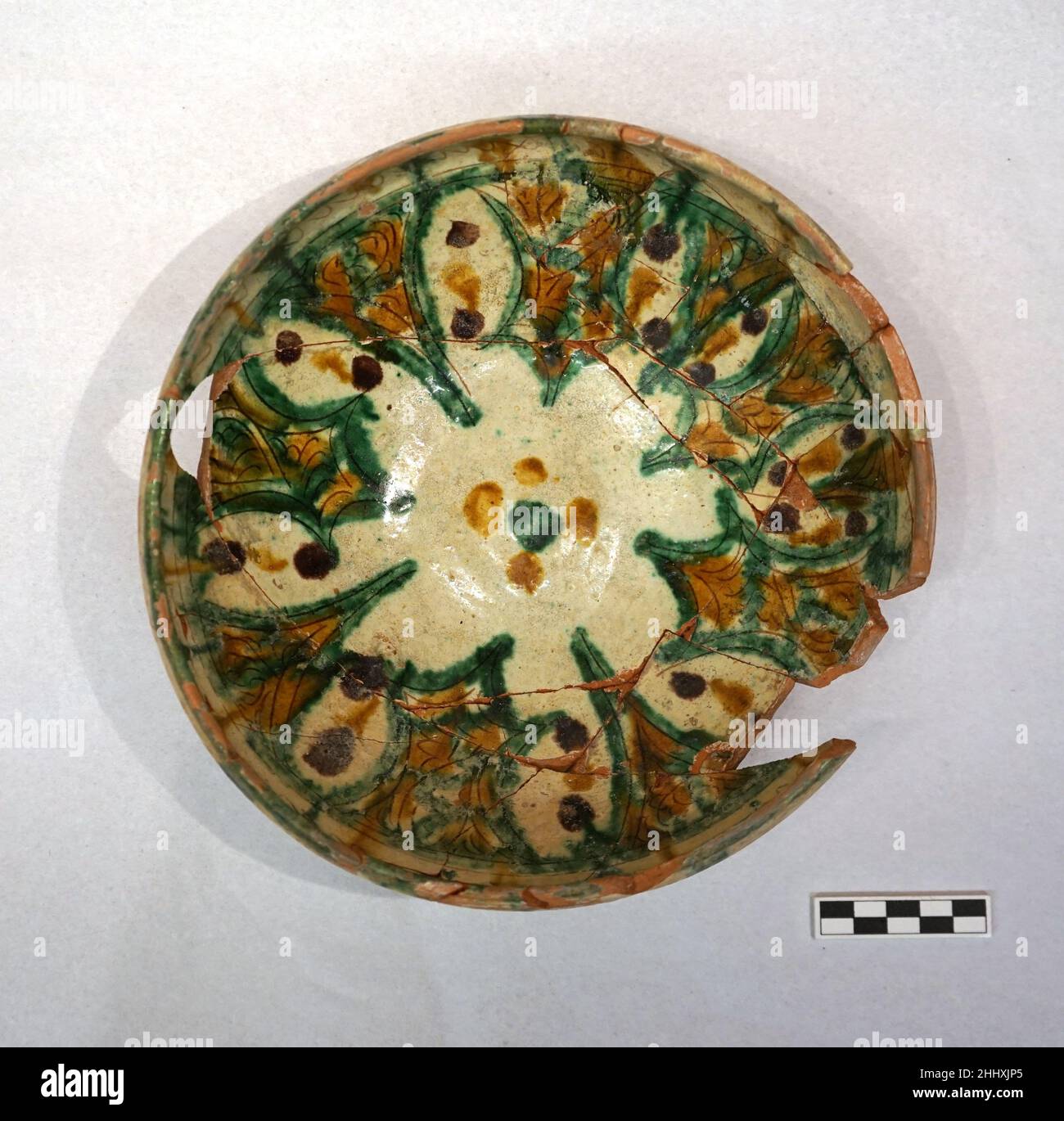 Bowl 9th–10th century. Bowl. 9th–10th century. Earthenware; white slip ...