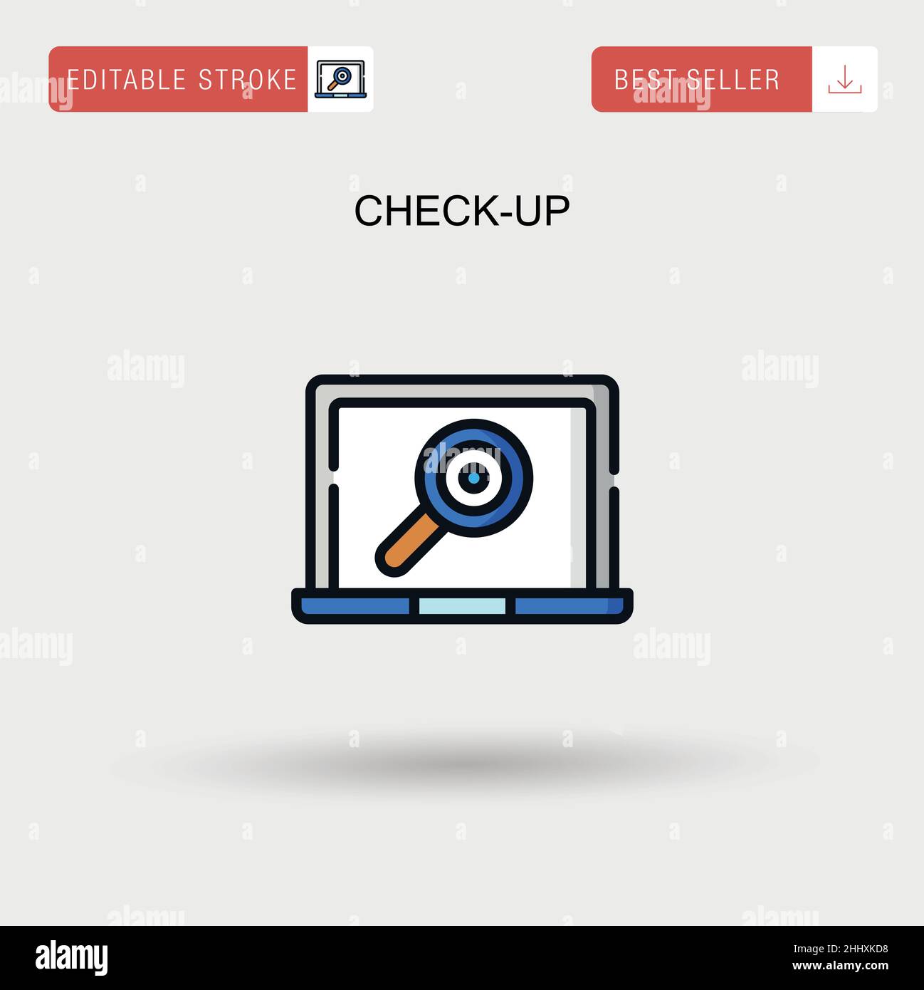 Doctor and patient and check up Stock Vector Images - Alamy