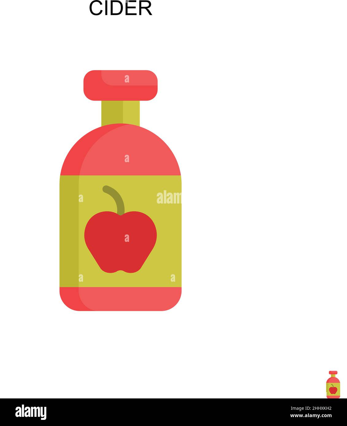 Fruit vinegar Stock Vector Images - Alamy