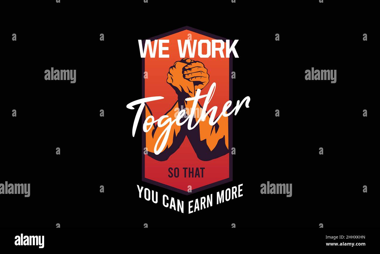 Work together icon Stock Vector Images - Alamy
