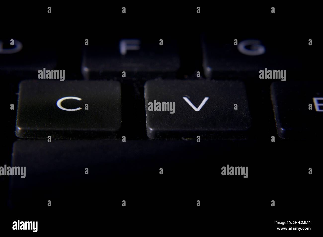 Keyboard of v hi-res stock photography and images - Alamy