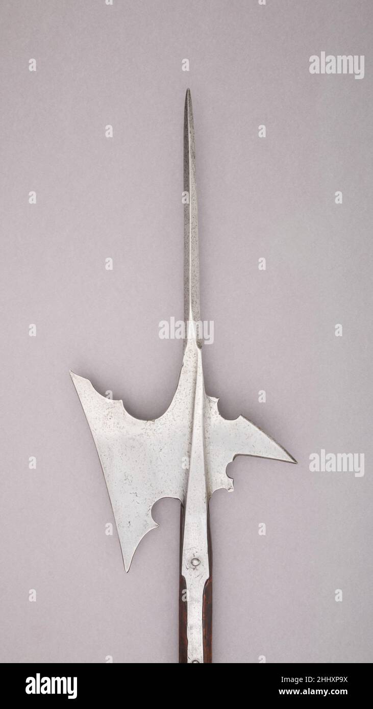Halberd 1525–50 probably German. Halberd 25021 Stock Photo - Alamy