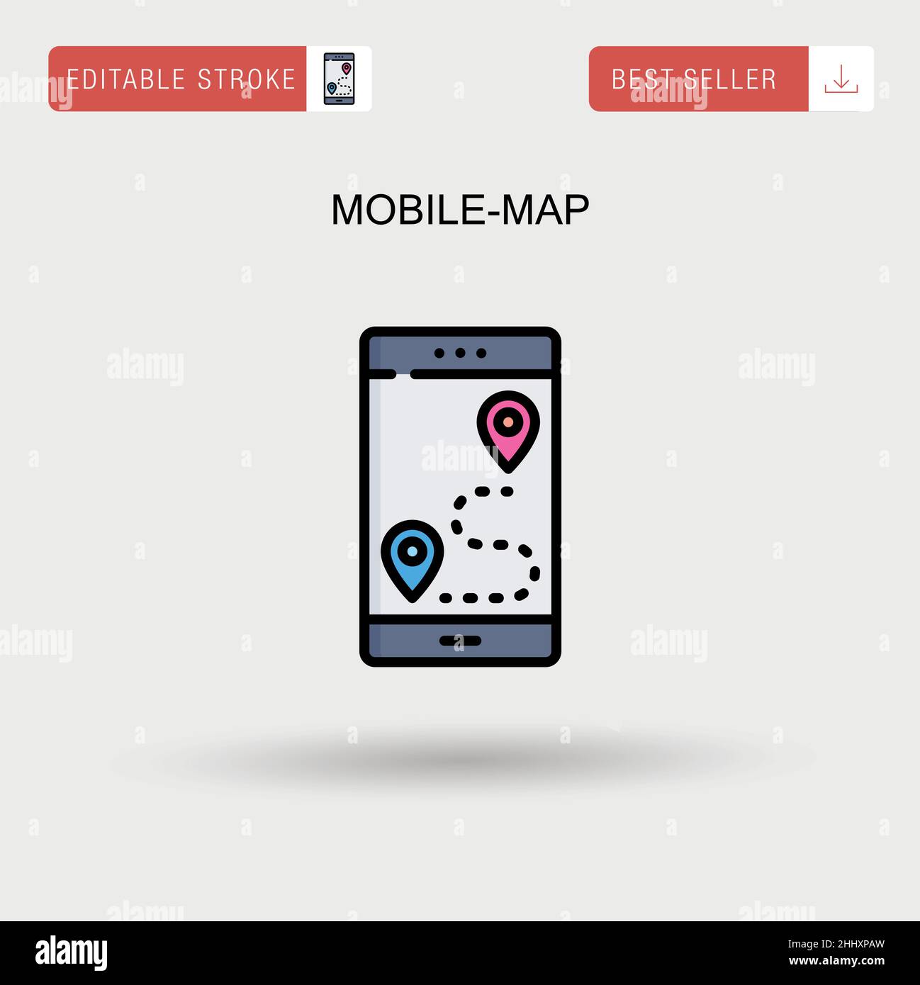 Mobile map hi-res stock photography and images - Alamy