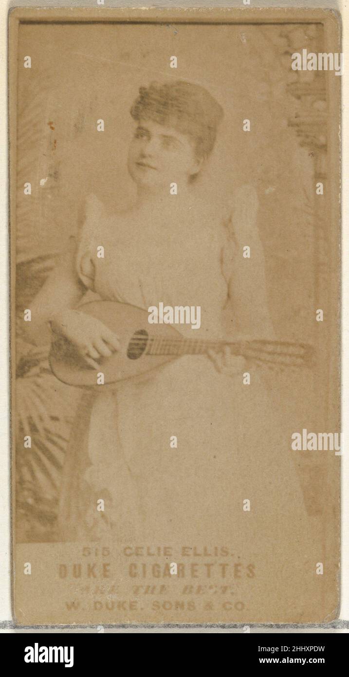 Card Number 515, Celie Ellis, from the Actors and Actresses series ...