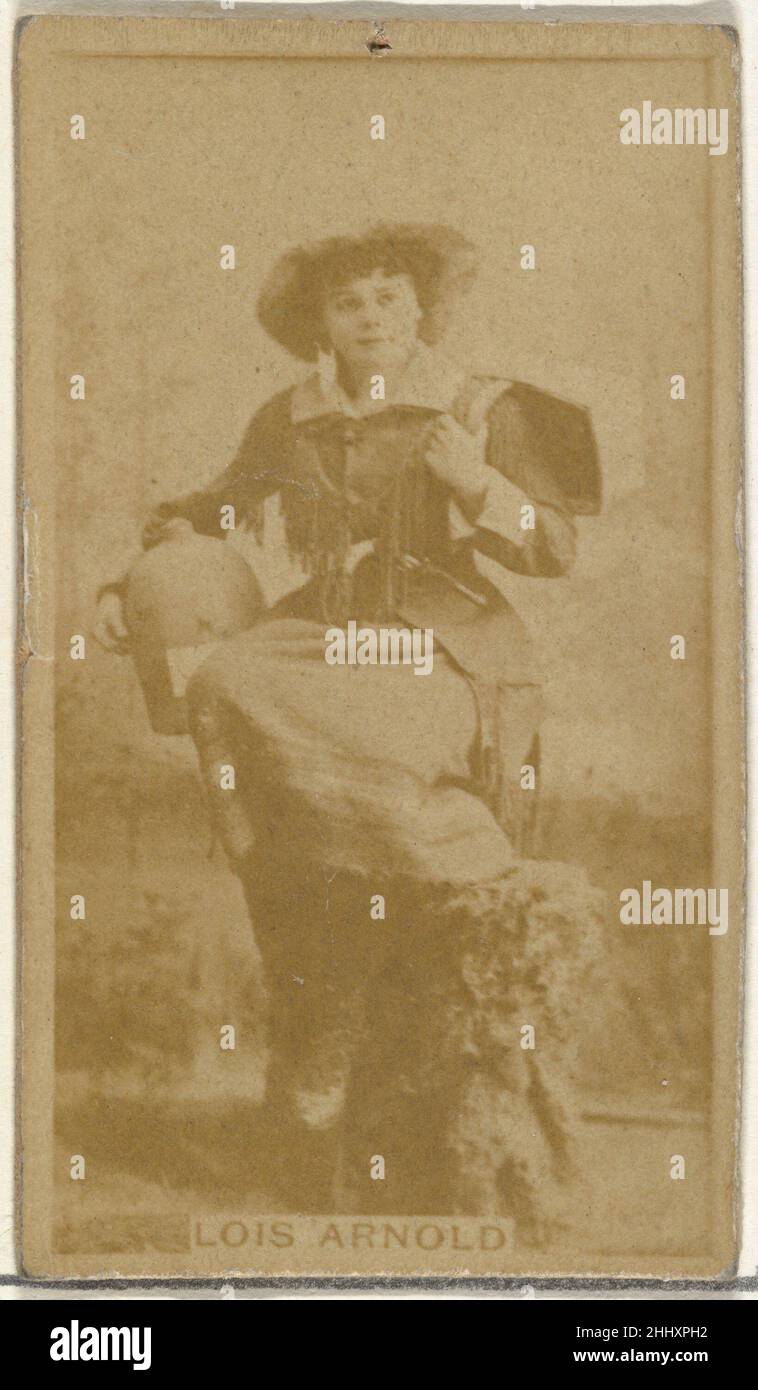 Lois Arnold, from the Actors and Actresses series (N145-8) issued by ...