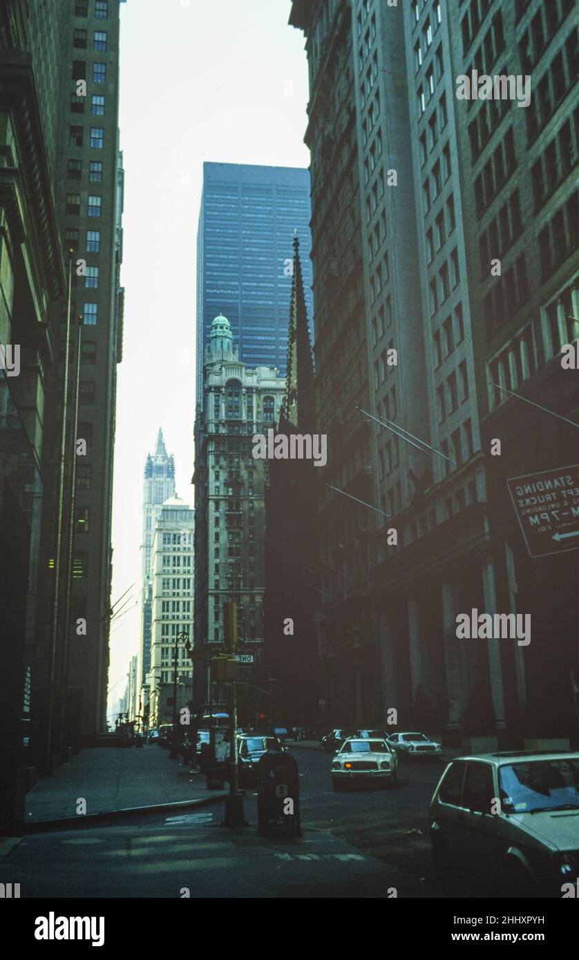 Downtown new york 70s hi-res stock photography and images - Alamy