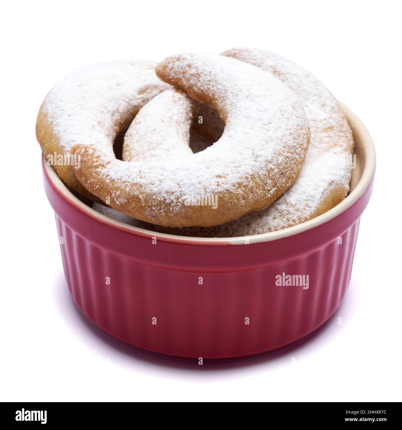 Traditional German or Austrian Vanillekipferl vanilla kipferl cookies ...