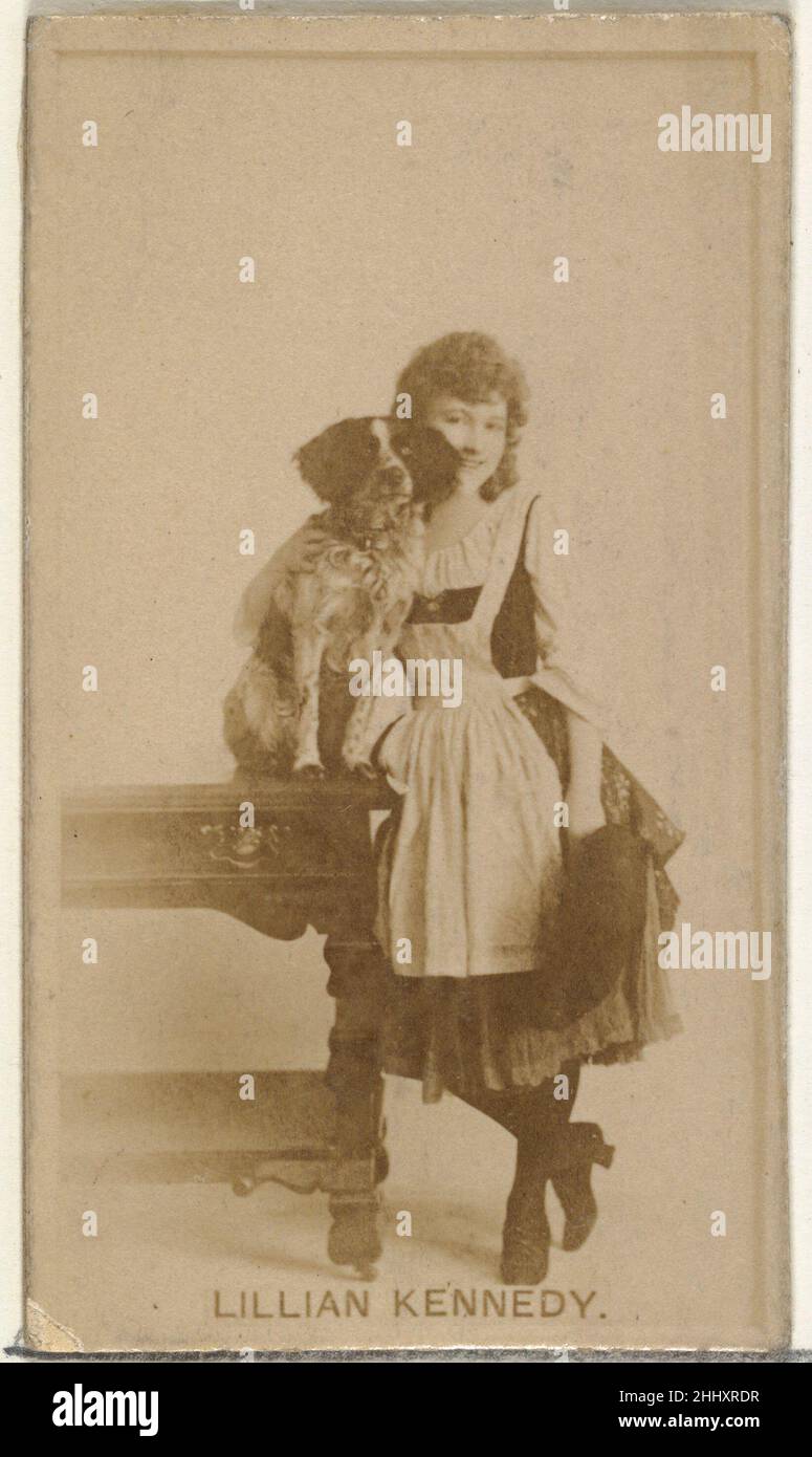 Lillian Kennedy, from the Actors and Actresses series (N145-8) issued ...