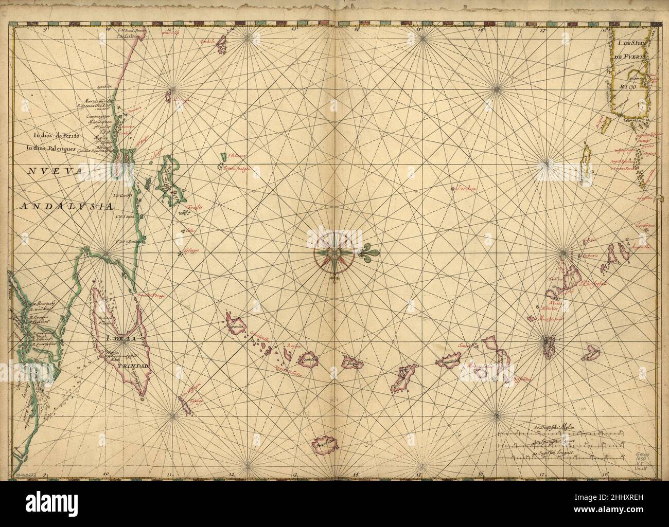 Lesser antilles map hi-res stock photography and images - Alamy