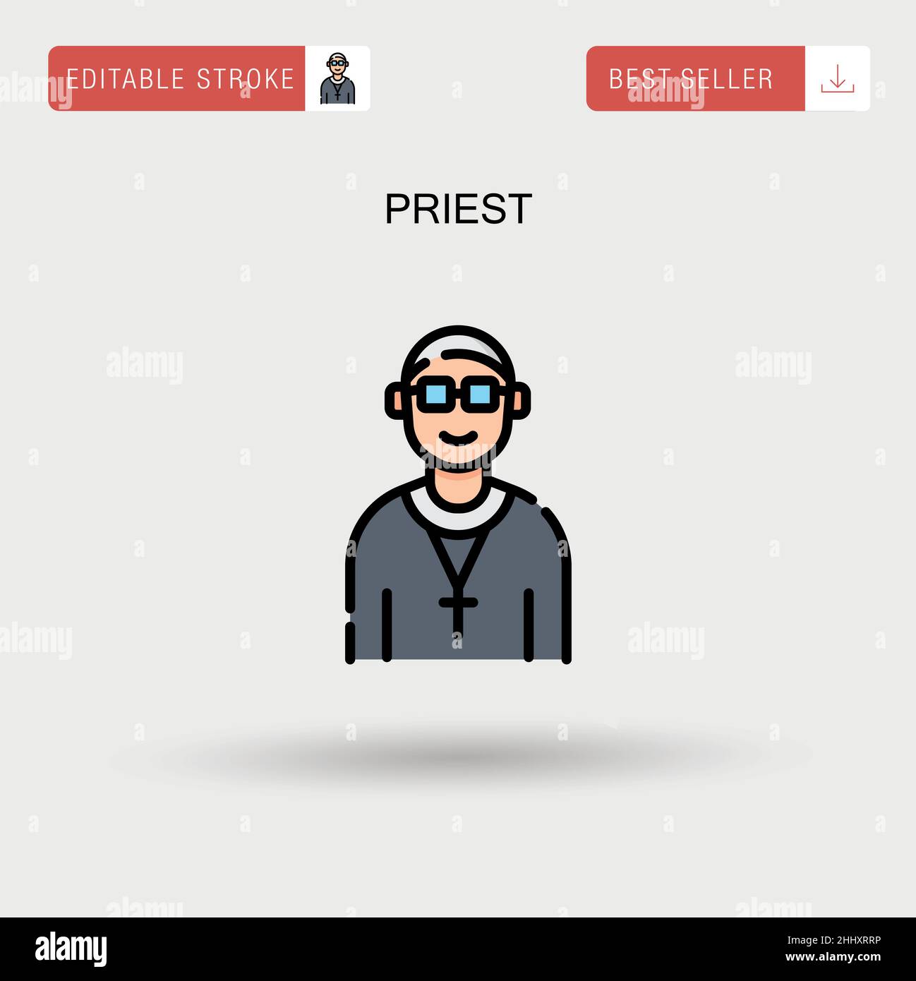 Catholic priesthood Stock Vector Images - Alamy