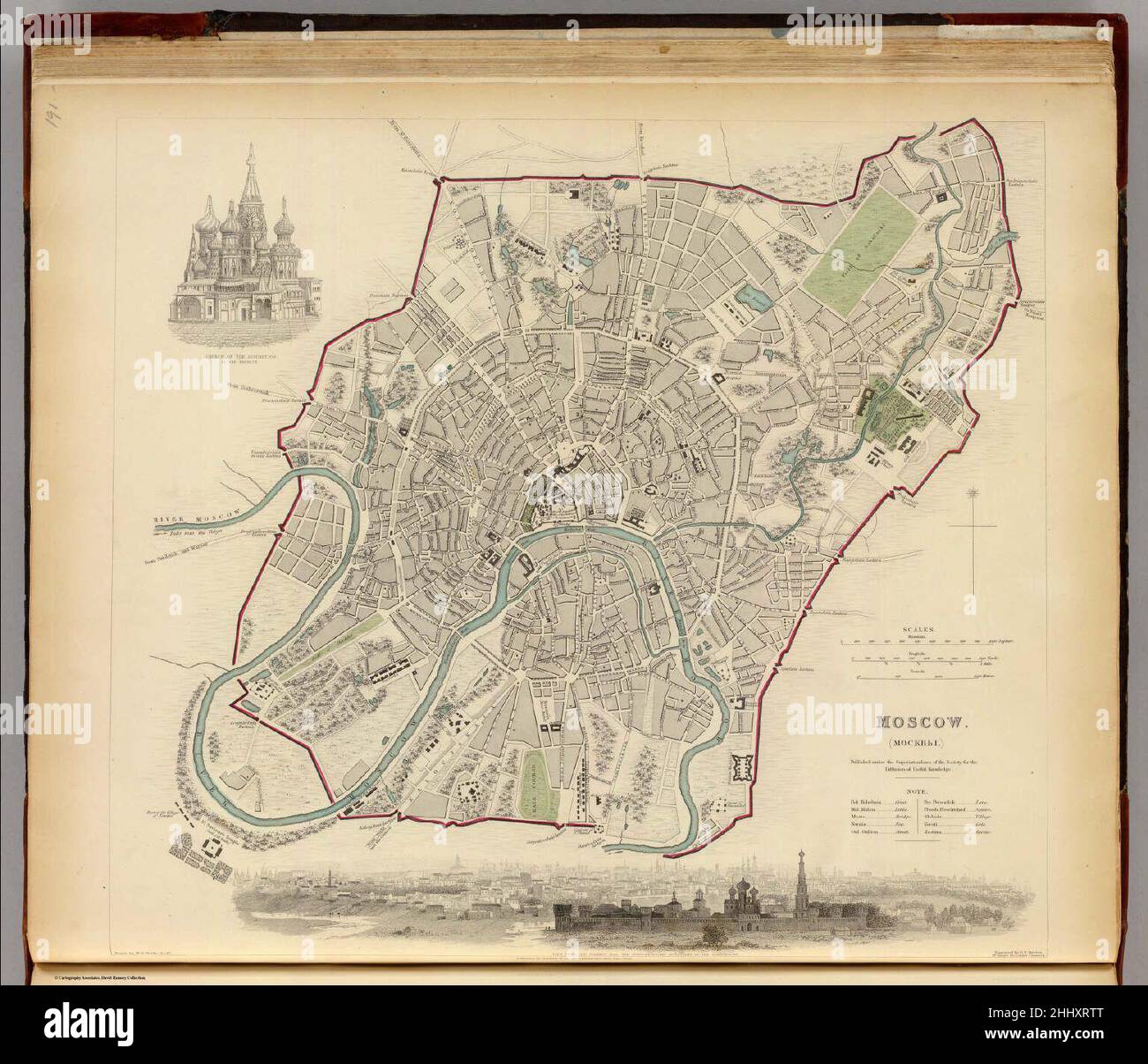 Map of moscow hi-res stock photography and images - Alamy