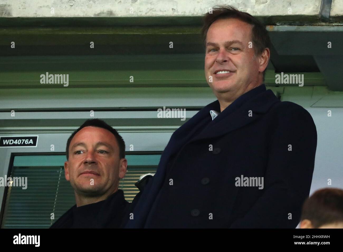 Former Chelsea Captain, John Terry watches on with entrepreneur and ...