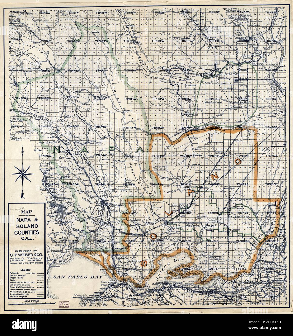 Solano map hi-res stock photography and images - Alamy