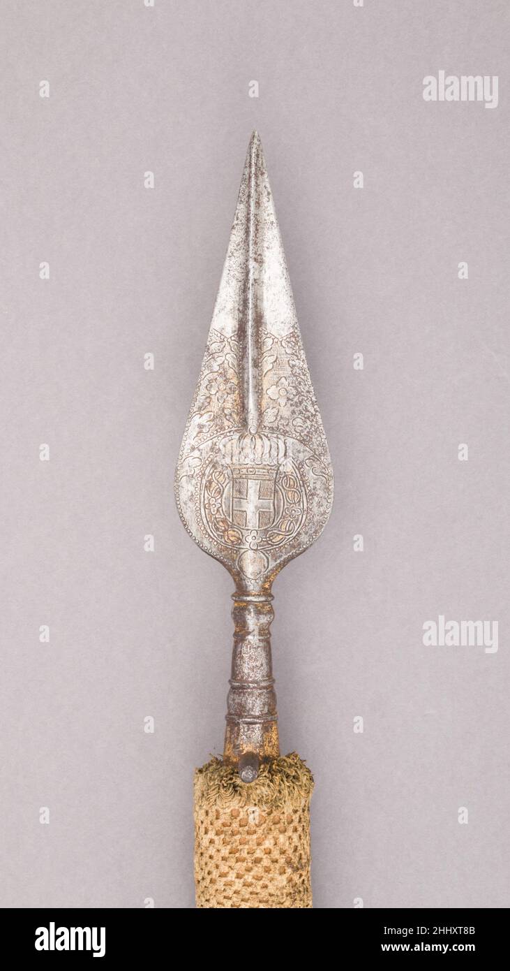 Spontoon early 18th century Italian, Savoy. Spontoon 25081 Stock Photo ...