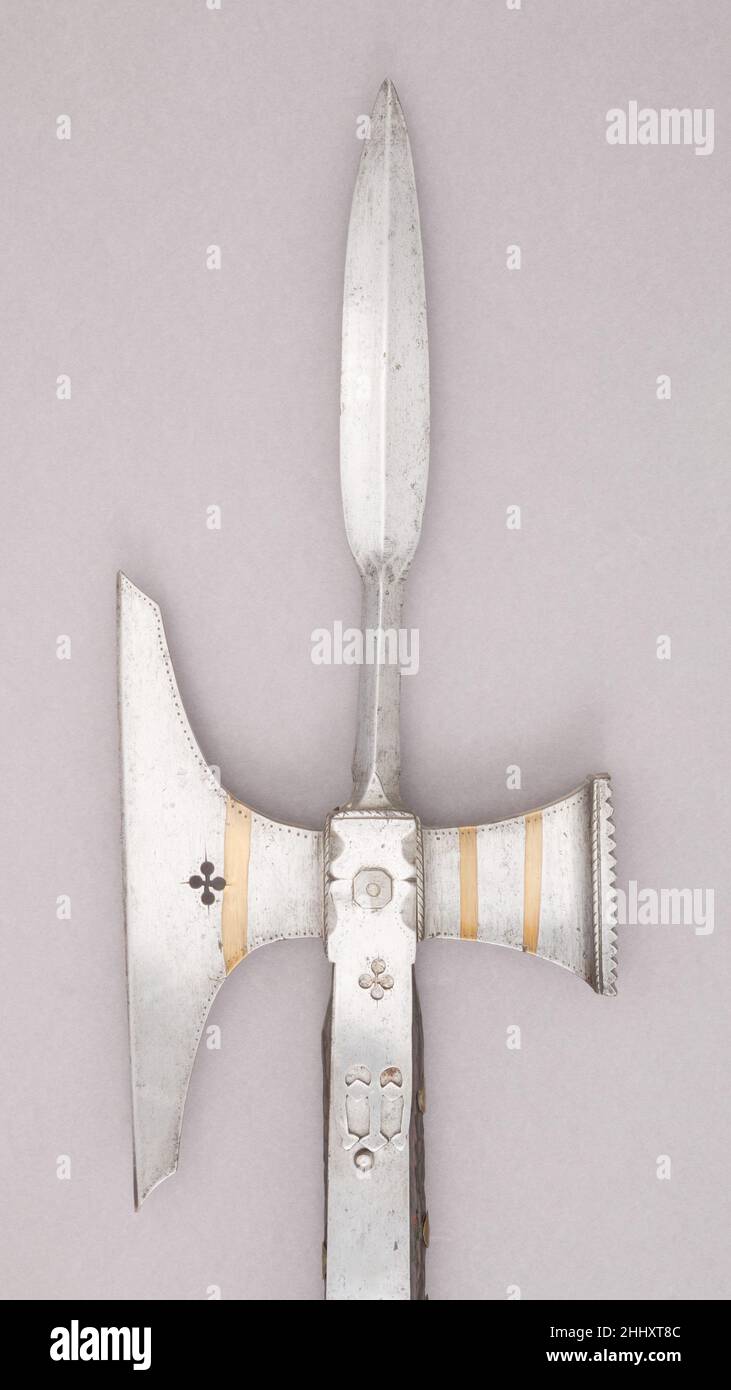 Pollaxe ca. 1480 probably French. Pollaxe 25079 Stock Photo - Alamy