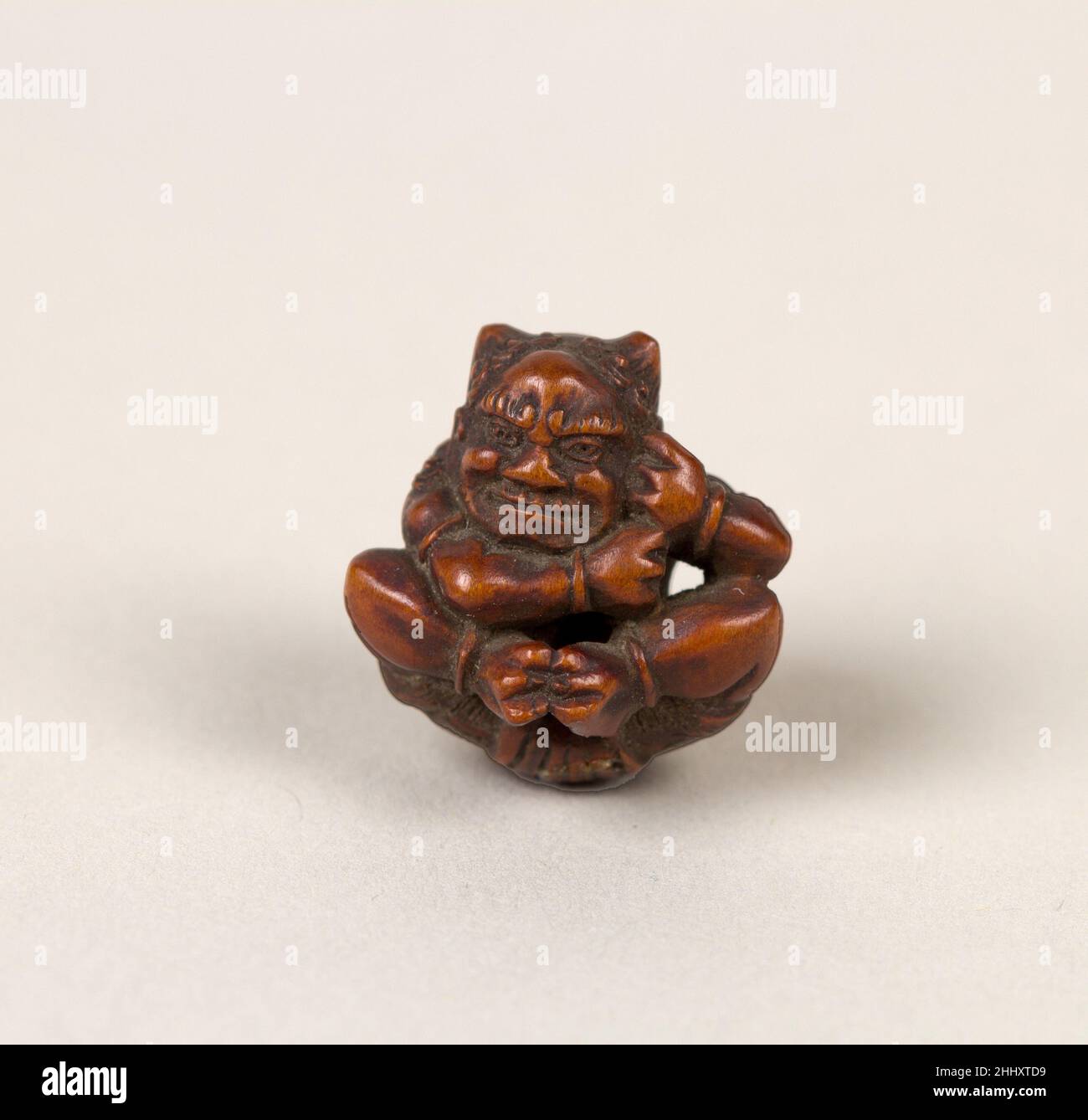 Netsuke of Demon 19th century Japan. Netsuke of Demon 59201 Stock Photo ...
